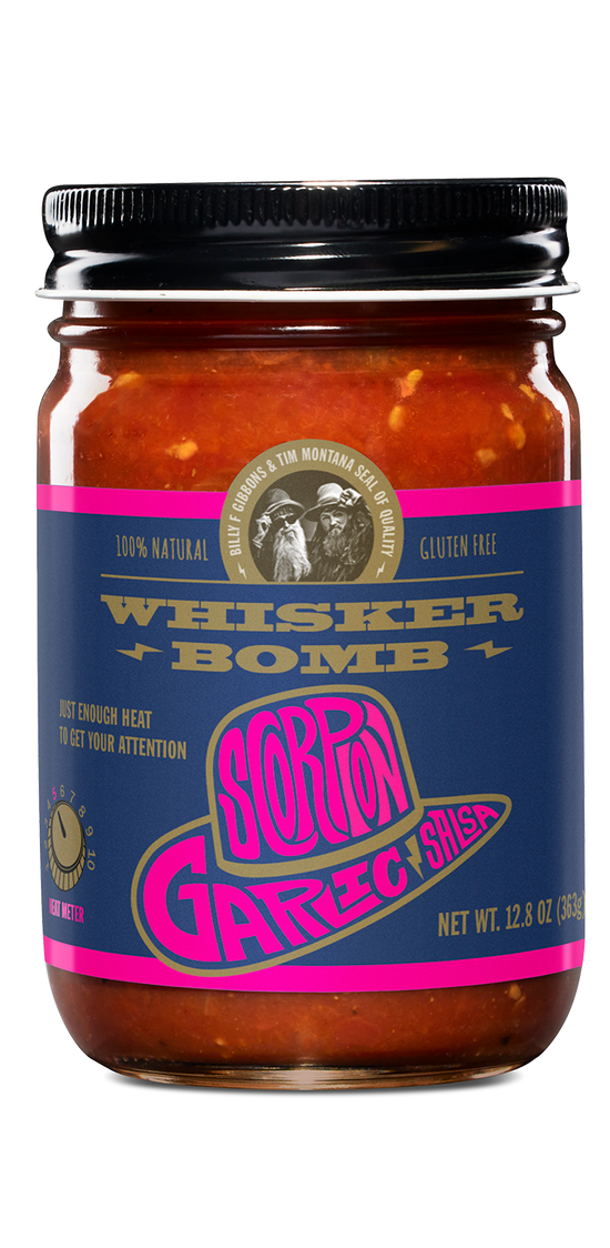 Scorpion Garlic Salsa – Whisker Bomb